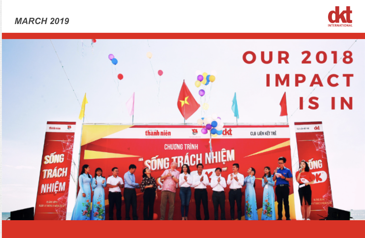 March 2019 (2018 Health Impact Announcement) DKT International